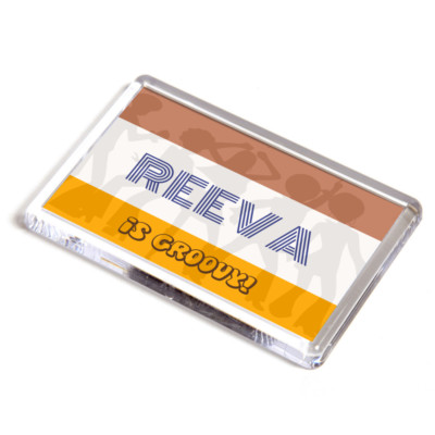 FRIDGE MAGNET - Reeva is Groovy! - Girl's Name Gift | eBay