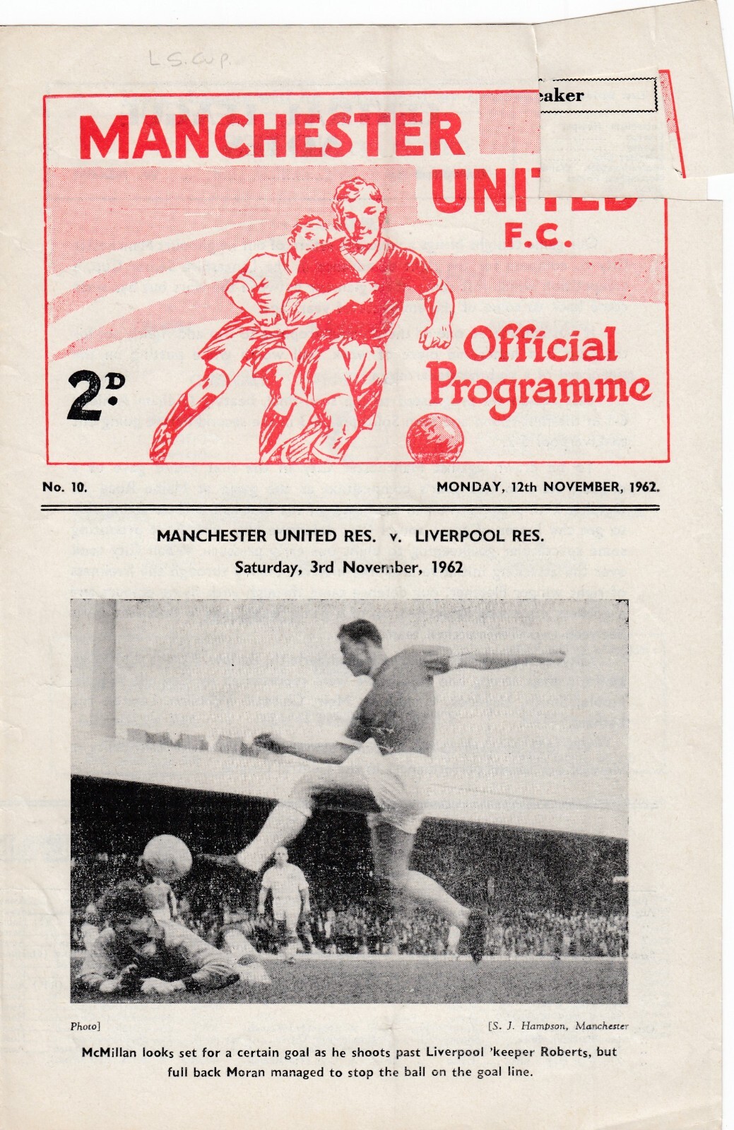 MANCHESTER UNITED RESERVE 1961/62 to 1963-64 (25 DIFF) PROGRAMMES | eBay UK