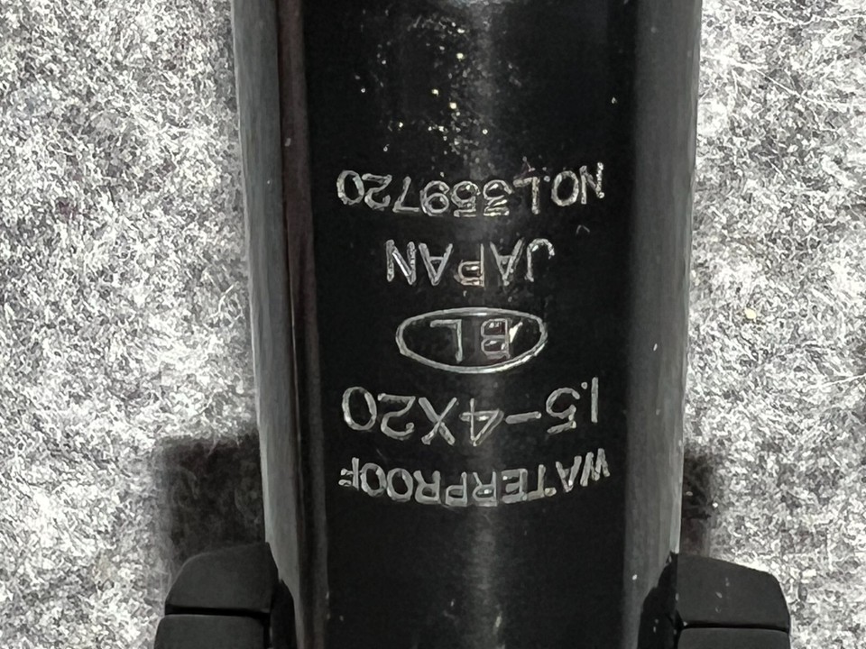 Bushnell Banner 1.5-4X20 Scope Marked Bausch & Lomb with Rings | eBay