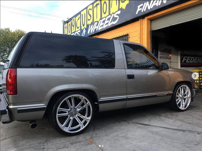 22'' US MAGS BULLET U130 22X9 22X11 5X127 OBS CHEVY 1500 C-10 WHEELS ...