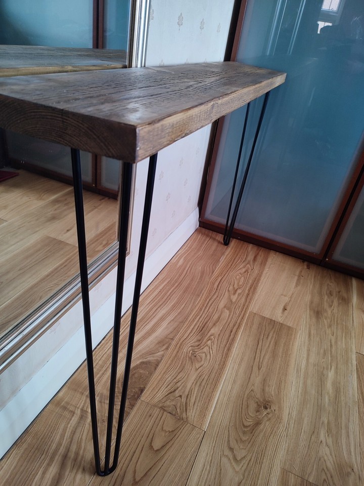 Radiator table** Console Table** Slimline Reclaimed Timber -Hallway ...