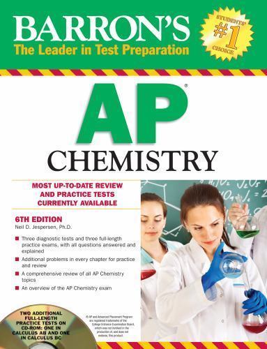 Barron's AP Chemistry with CD-ROM, 6th Edition by Neil D. Jespersen ...