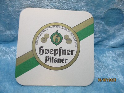 Hoepfner Pilsner Coaster | eBay