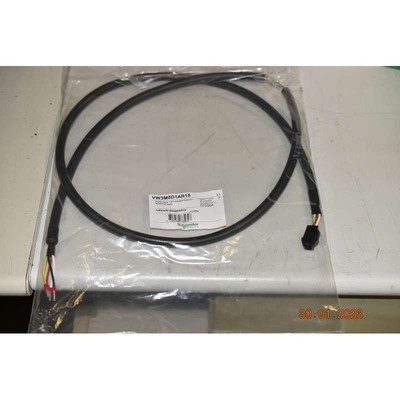 Schneider Lexium VW3M5D1AR15 Câble D'Alimentation 1,5 M Schermato 4x0 ...