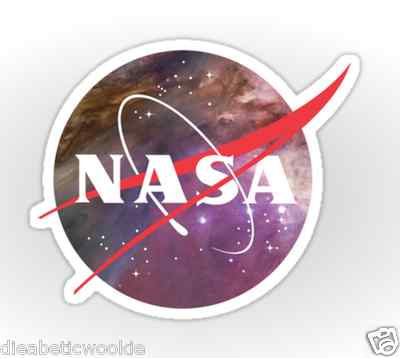 NASA Space Nebula Logo Enterprise Hubble Sticker decal car laptop ...