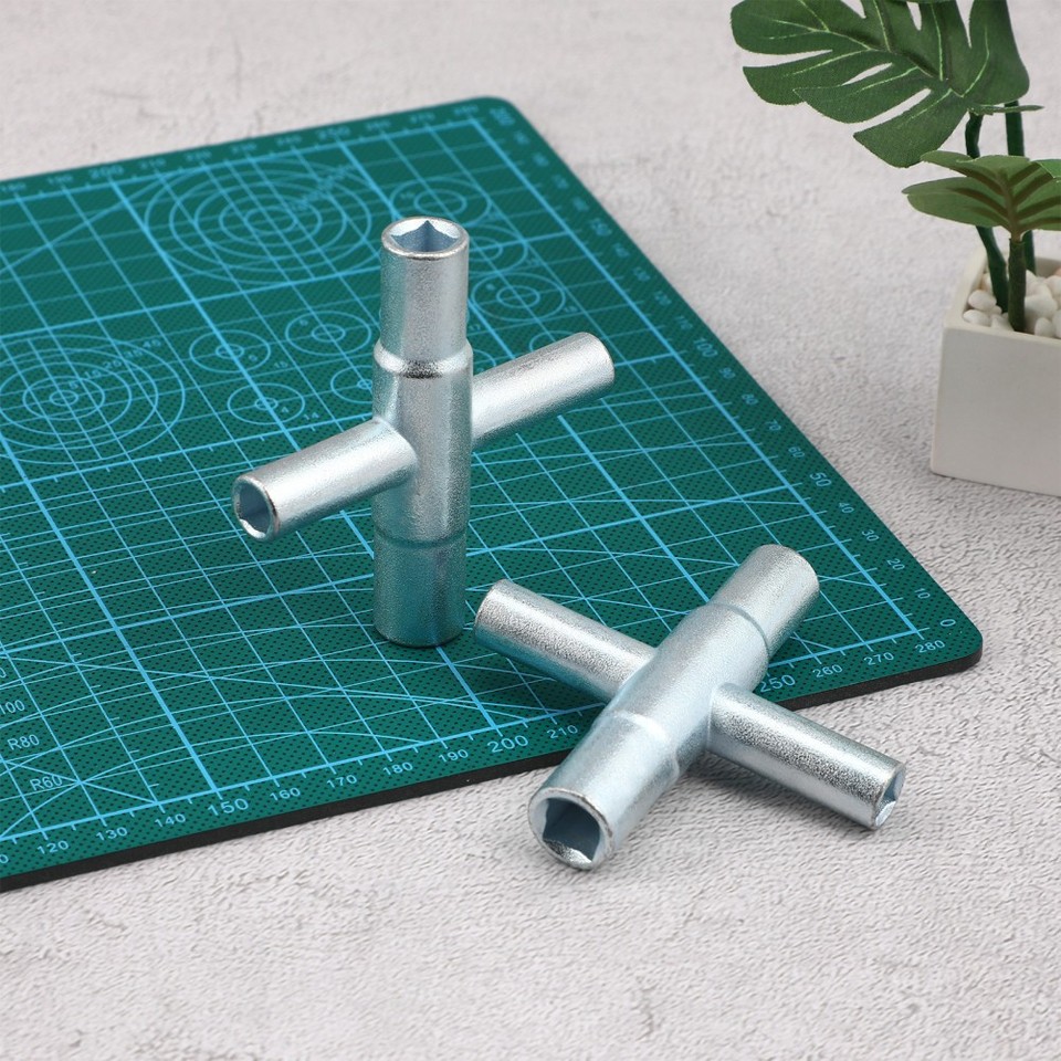 2 Pcs Water Spigot Locks Faucet Removal Tool Tap Wrench Plumbers Valve ...