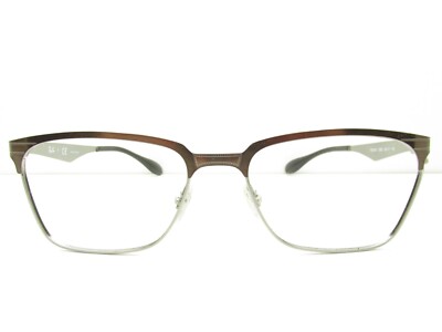 RAY-BAN RB 6344 2862 Rectangular Horn-rimmed EYEGLASSES FRAMES 54-17 ...
