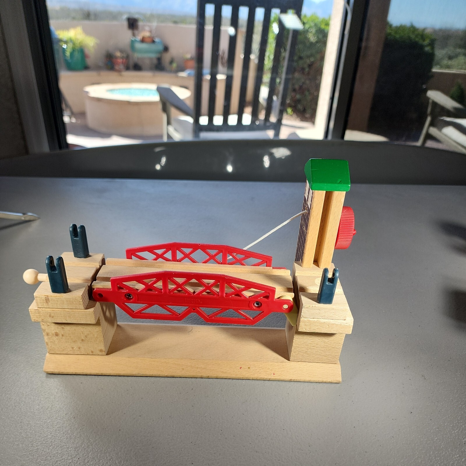 Vintage BRIO Drawbridge Sweden Wood Track Toy Parts Working Replacement ...