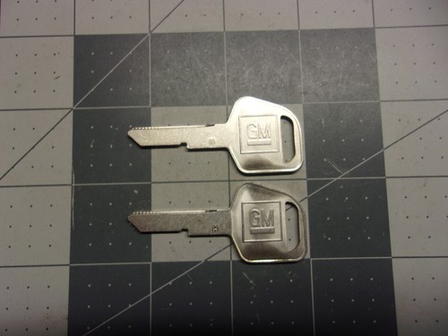 GM 12506490 (2) Key Blanks "H" '91-'96 Regal 2DR 4DR Base | eBay