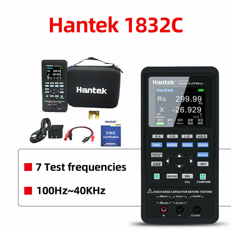 Optional Hantek 1833C/1832C LCR Meter TFT LCD HD Display for ...
