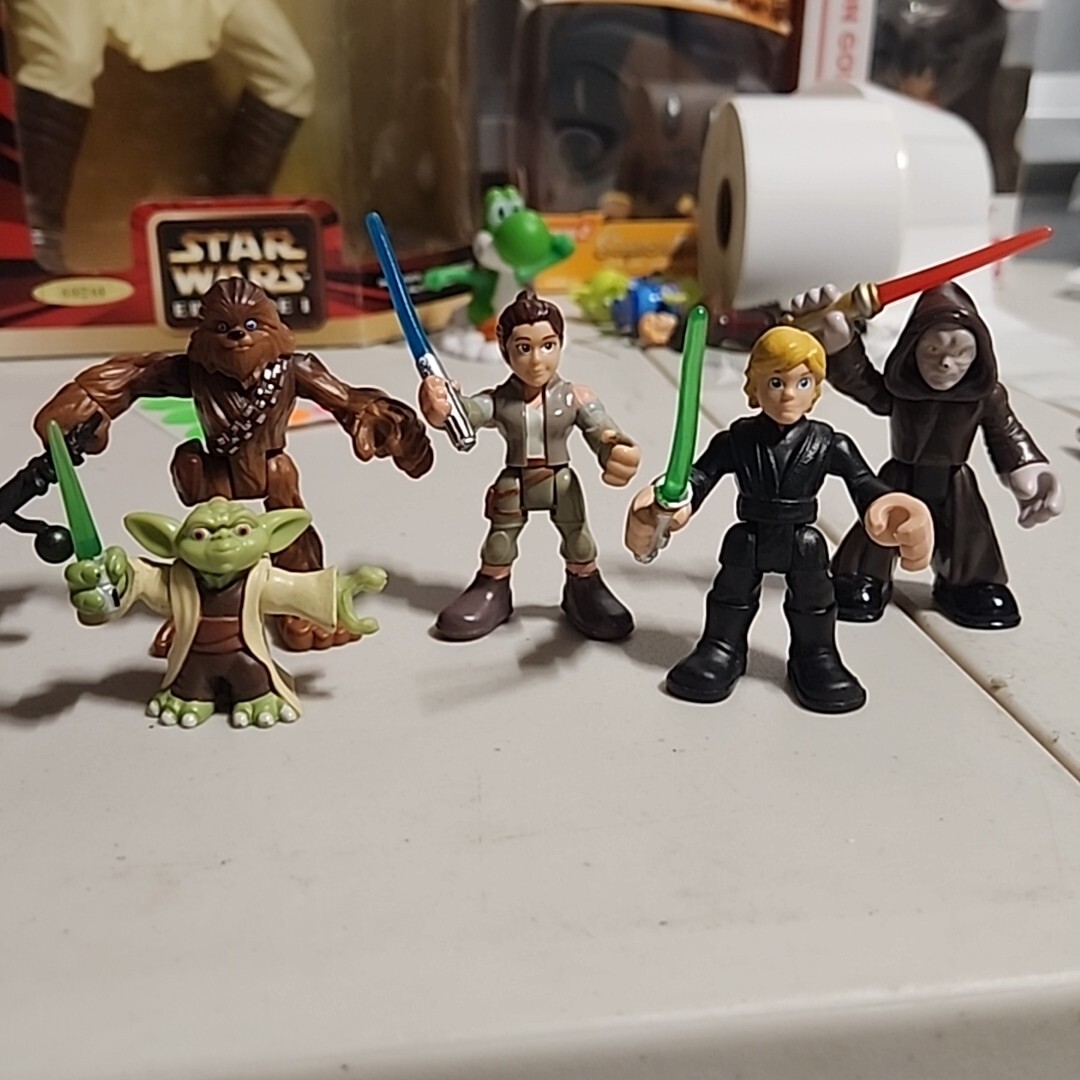 Imaginext Playskool Hasbro Mini Figures 2011 Star Wars Galactic Heroes ...