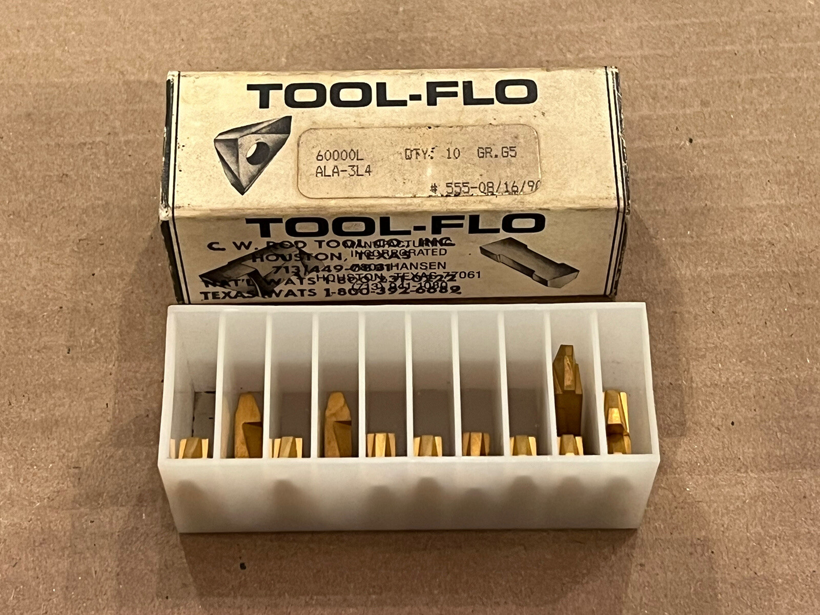 TOOL-FLO Carbide Inserts - ALA-3L4 G5 - Qty. 12 - NEW!!! | eBay
