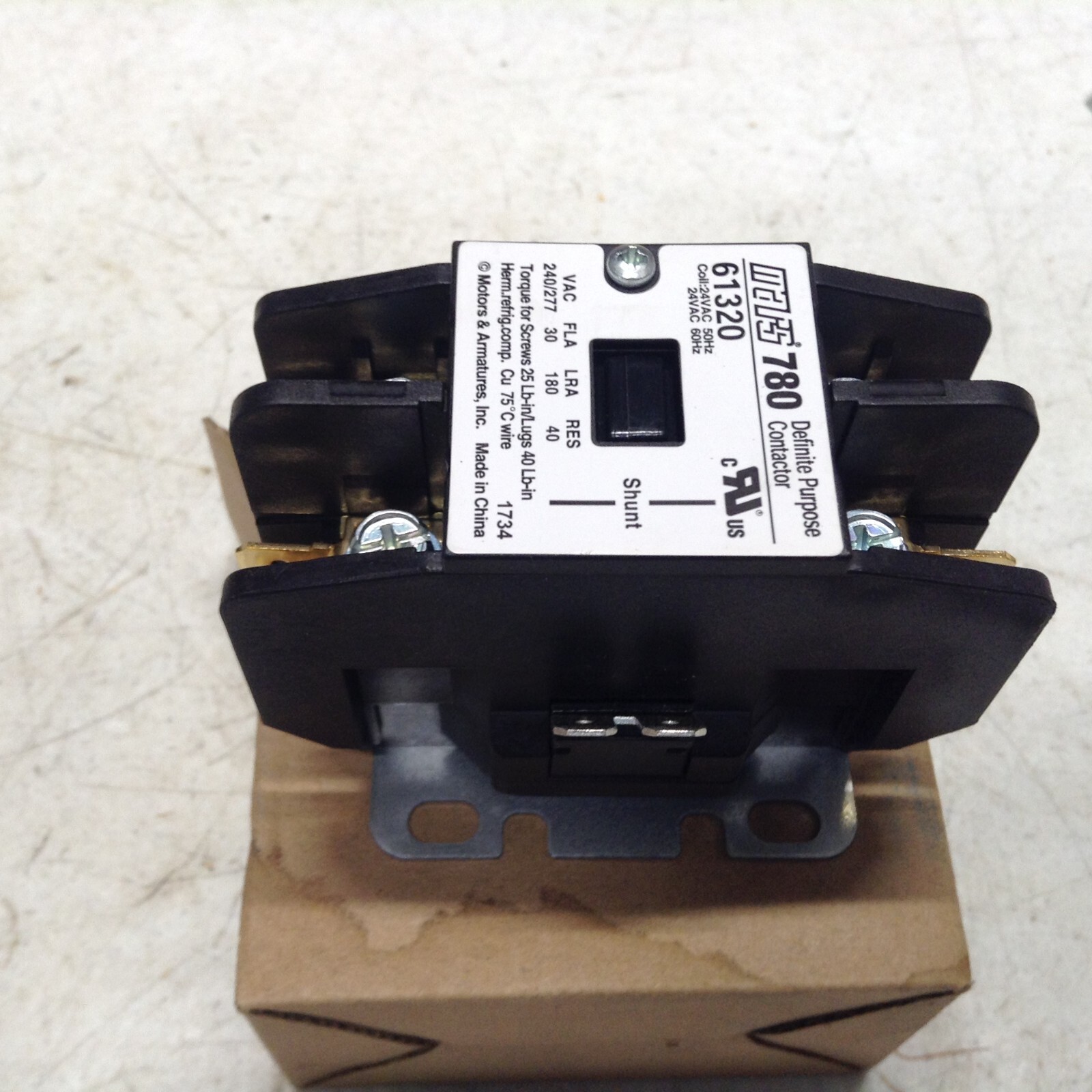 Mars 61320 Definite Purpose Contactor 1 Pole 30a 24v for sale online | eBay