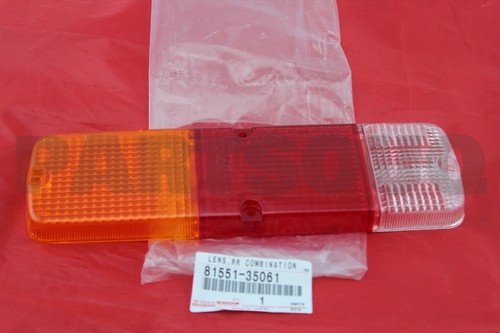 8155135061 Genuine Toyota LENS, REAR COMBINATION LAMP, RH 81551-35061 ...