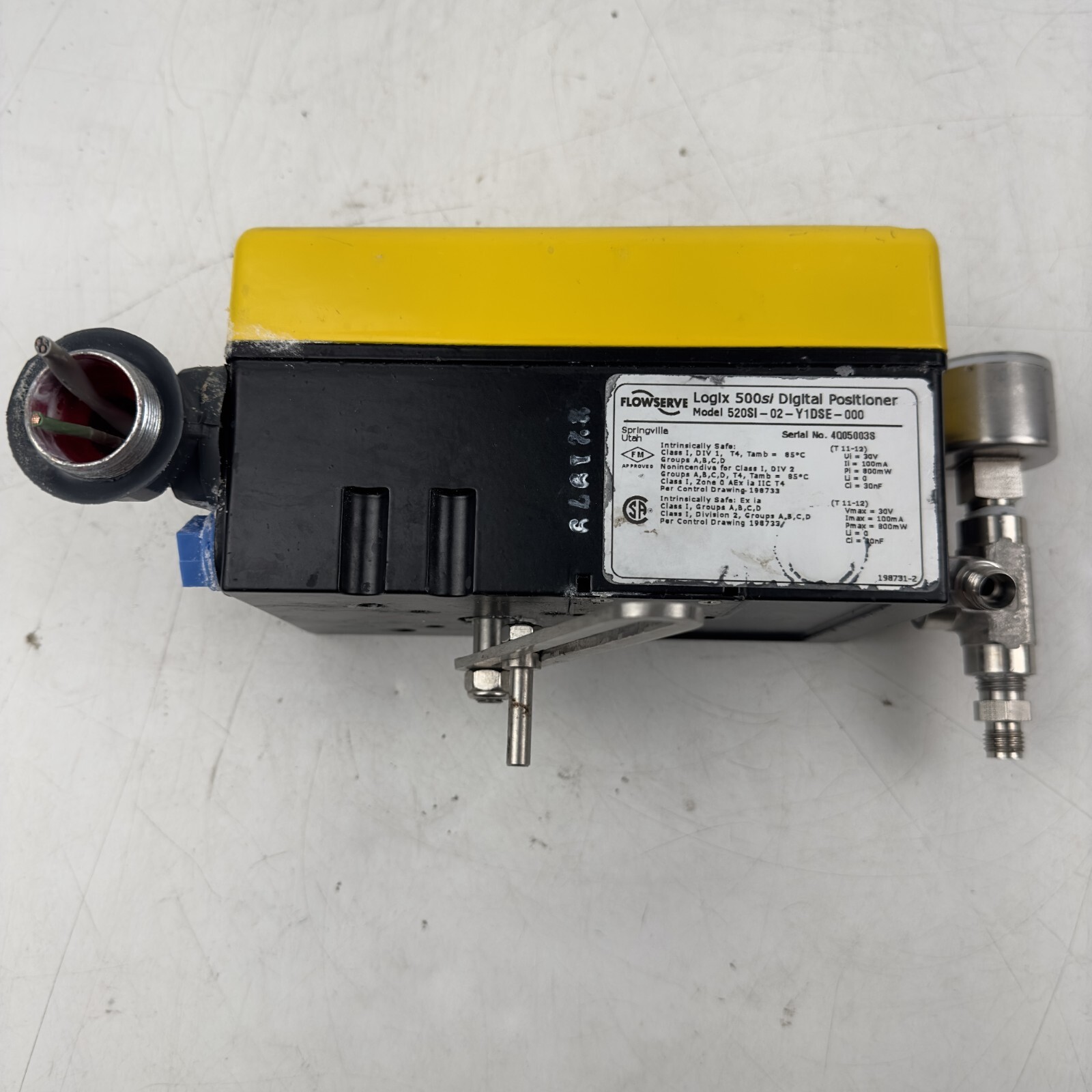 FLOWSERVE Logix 520SI-02-Y1DEE-000 Digital Positioner | eBay