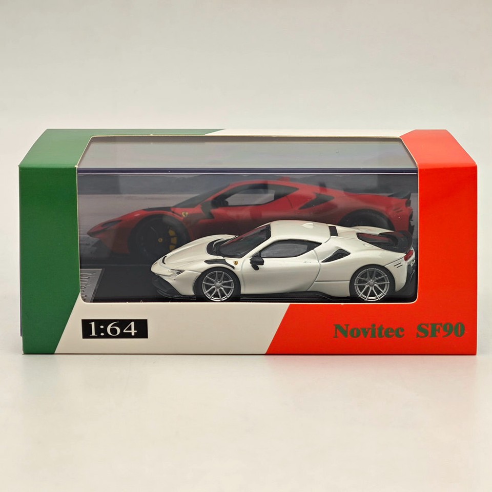 Fine model 1/64 Scale Novitec Ferrari SF90 Diecast Models Car ...