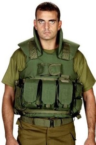 Hagor Tactical Body Armor HPV-1600/50 AM Protection 3A Vest IDF ISRAEL ...