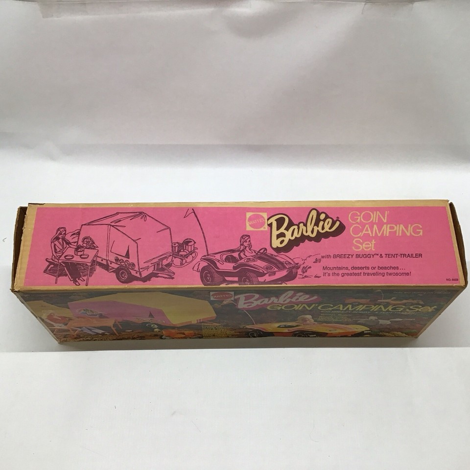 Vintage 1972 Mattel BARBIE Goin' Camping Set Breezy Buggy & Tent ...