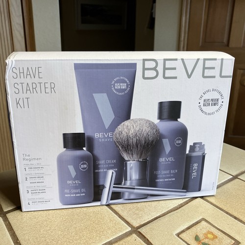 BEVEL SHAVE STARTER KIT 6-PIECE GIFT SET NEW IN BOX | eBay