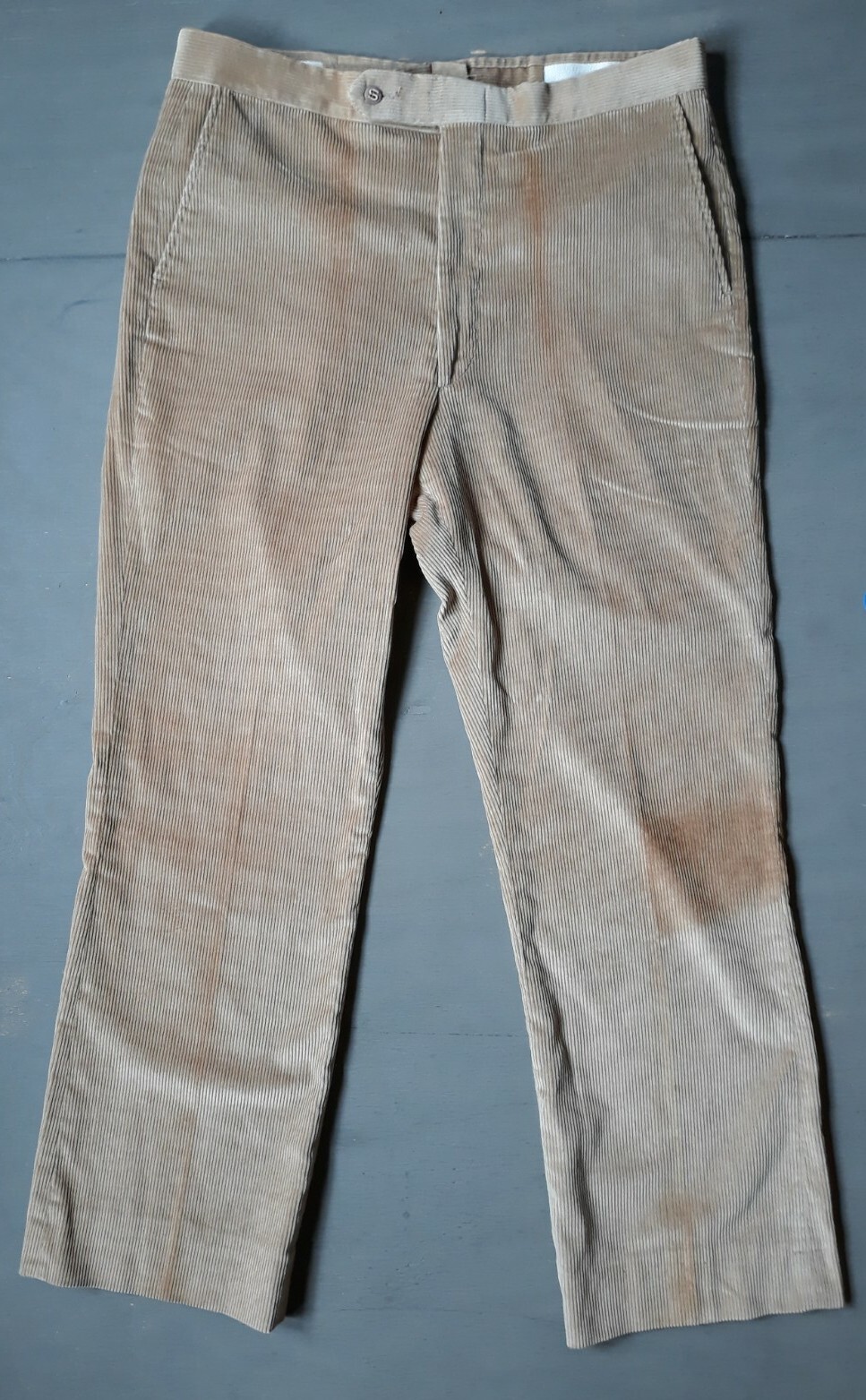 Vintage Sansabelt Jaysport By Jamar-Ruby Men Tan Corduroy Golf/Sport ...