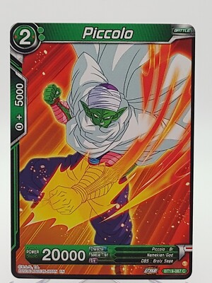 Dragon Ball Super Fighter's Ambition: Piccolo BT19-087 Common NM/M | eBay