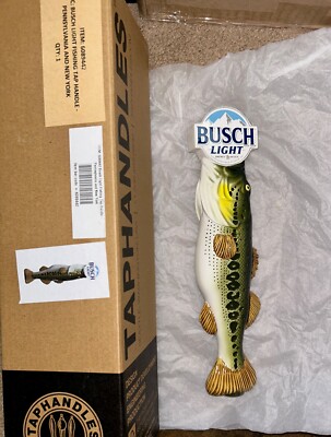 VHTF Rare Busch Bass Fishing Tap Handle New in Box | eBay