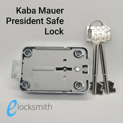 Kaba Mauer President Safe Lock with 2 x 50mm keys - Locksport - Safes ...