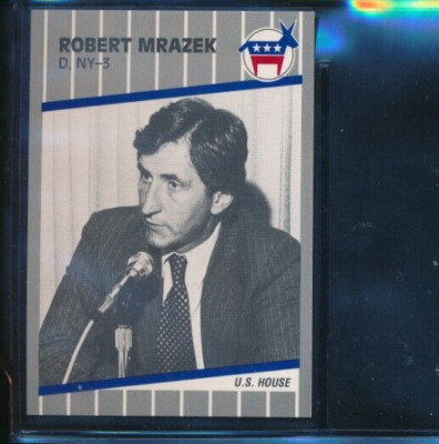 1989 National Education Association PAC Congress Robert Mrazek New York ...