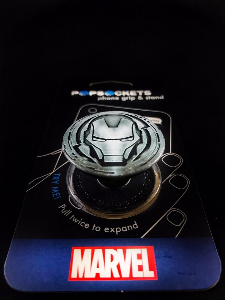Authentic PopSockets Marvel Iron Man PopSocket Pop Socket Phone Holder ...