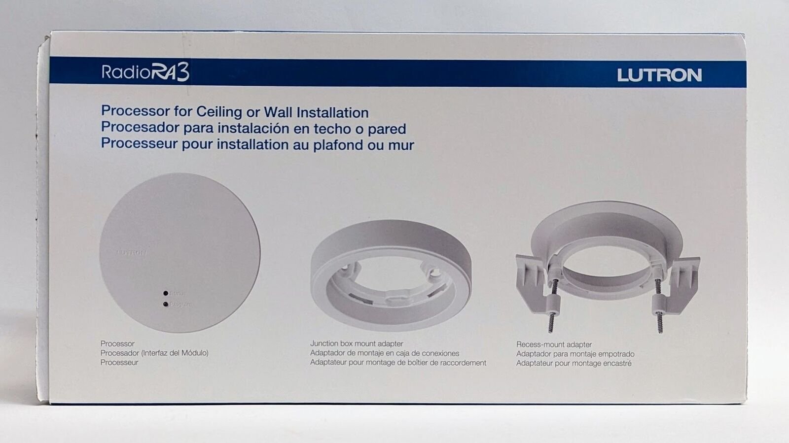 Lutron RadioRA3 Processor with Ceiling and Wall Mount RR-PROC3-CW | eBay