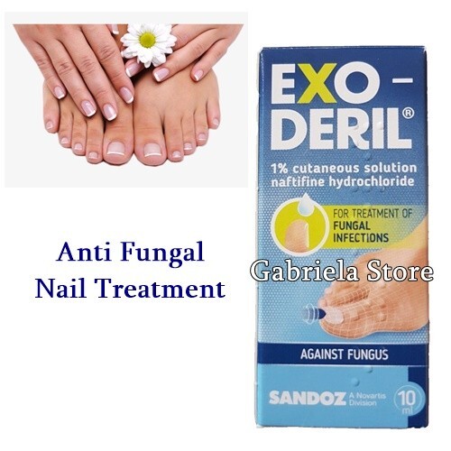 Exoderil 1% Anti Fungal Nail Solution Antibacterial Treatment Fungus ...