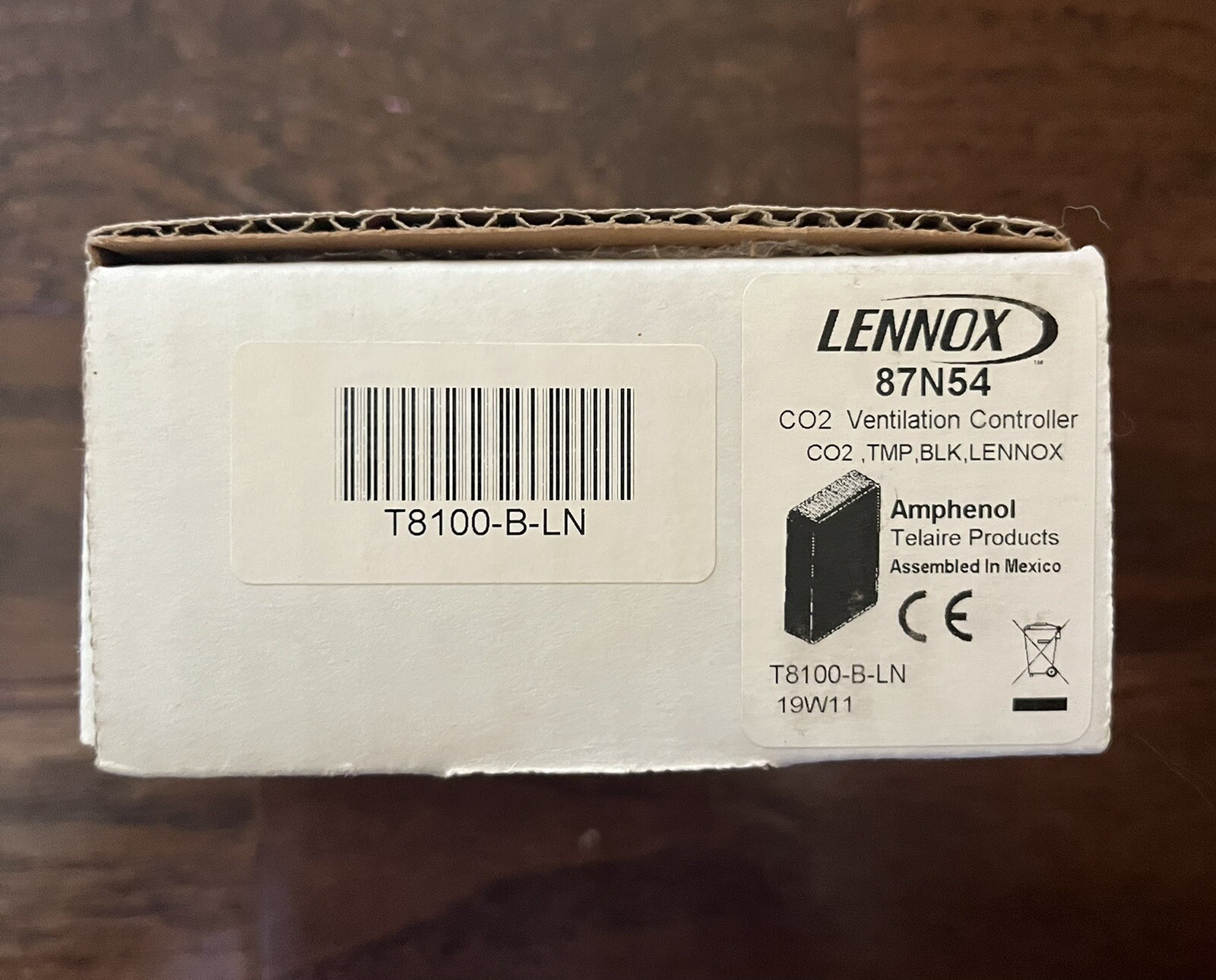 Lennox T8100-B-LN 87N54 Telaire Ventostat CO2 Ventilation Controller | eBay