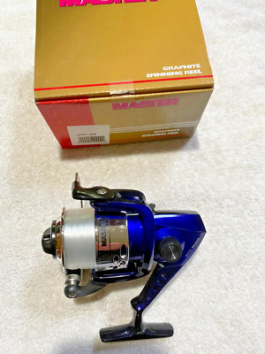 Master graphite spinning reel.#408 blue new in box | eBay