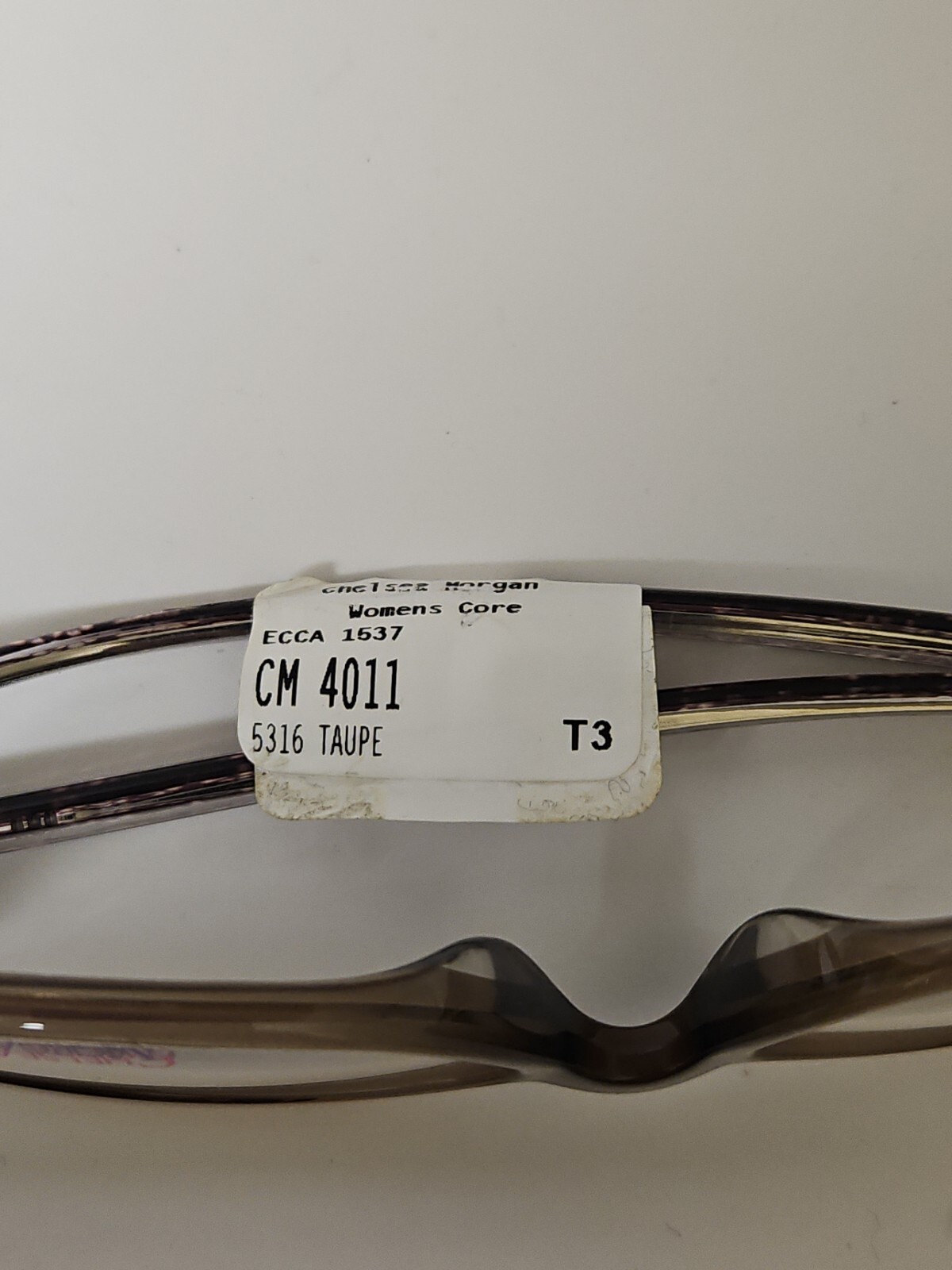 Chelsea Morgan CM 4011 TP Round Womens Brown Eyeglasses Frames 53[]16 ...