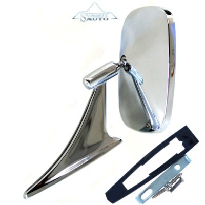 Camaro Chevelle El Camino Impala Nova Outer Door Rectangular Mirror LH ...