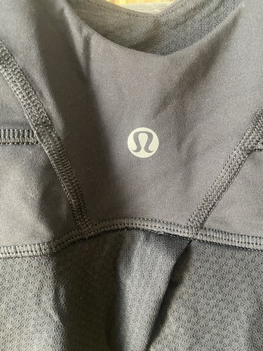 LOT OF 2 Lululemon Tank Top Size 4 - Black & 8 - Black/gray | eBay