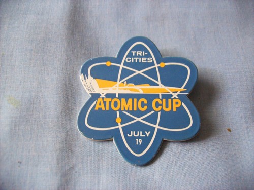 ATOMIC CUP HYDROPLANE RACES PINBACK BUTTON | eBay
