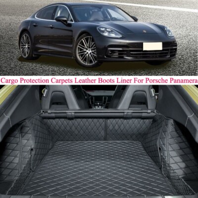 Trunk Cargo Protection Carpets Leather Boots Liner Pet Mats For Porsche ...