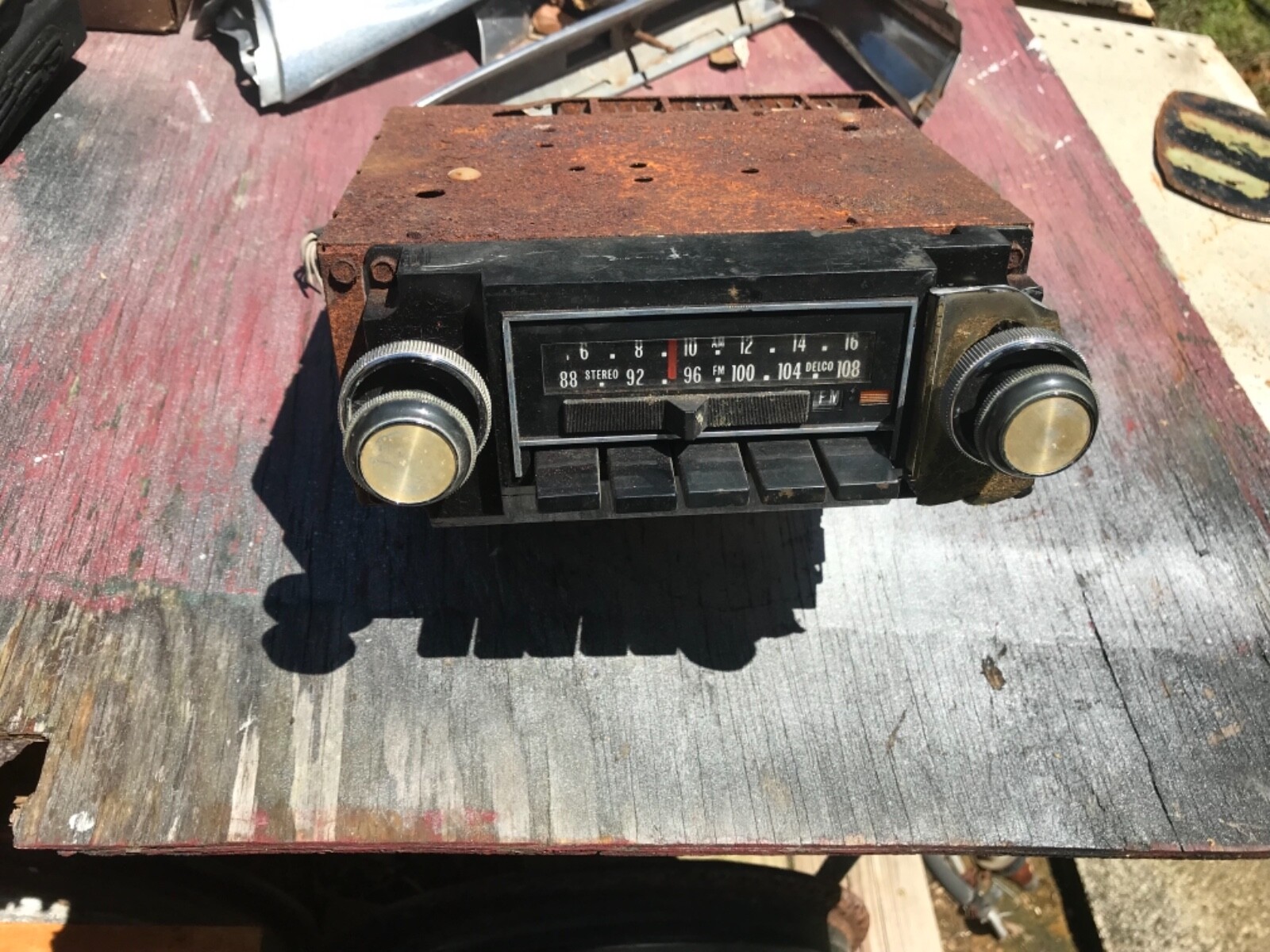 DELCO AM FM RADIO GM | eBay