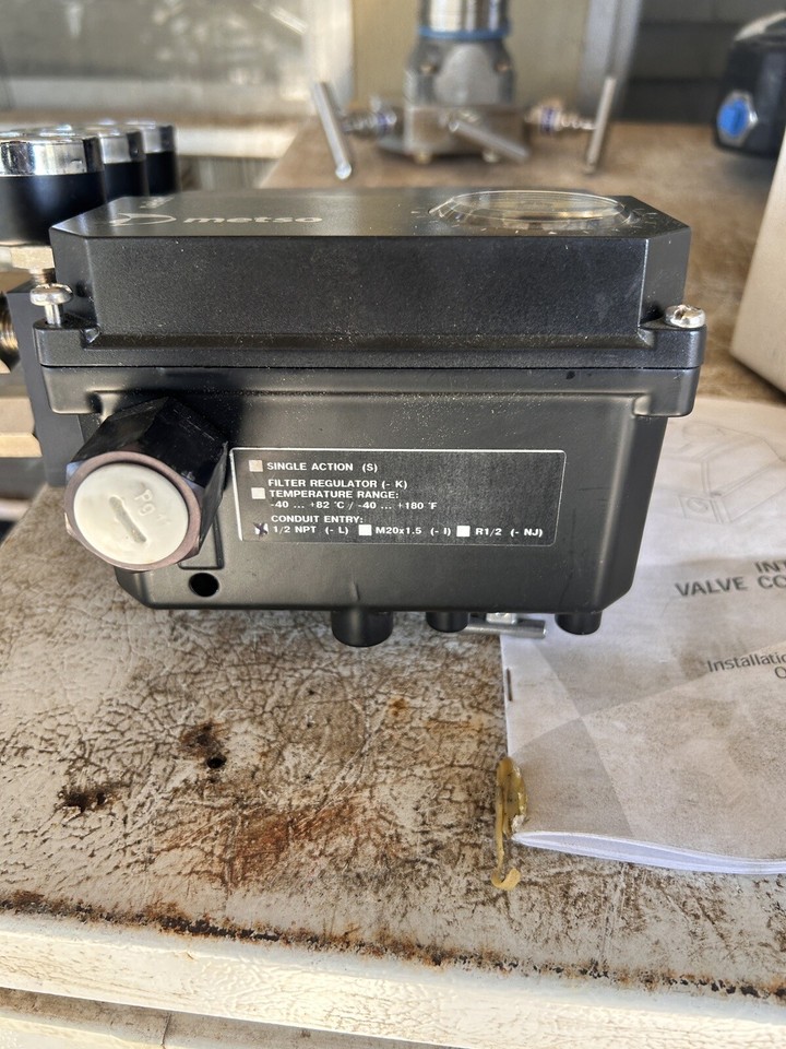 Valve positioner -Metso NE724/S1-CE01 electro-pneumatic | eBay