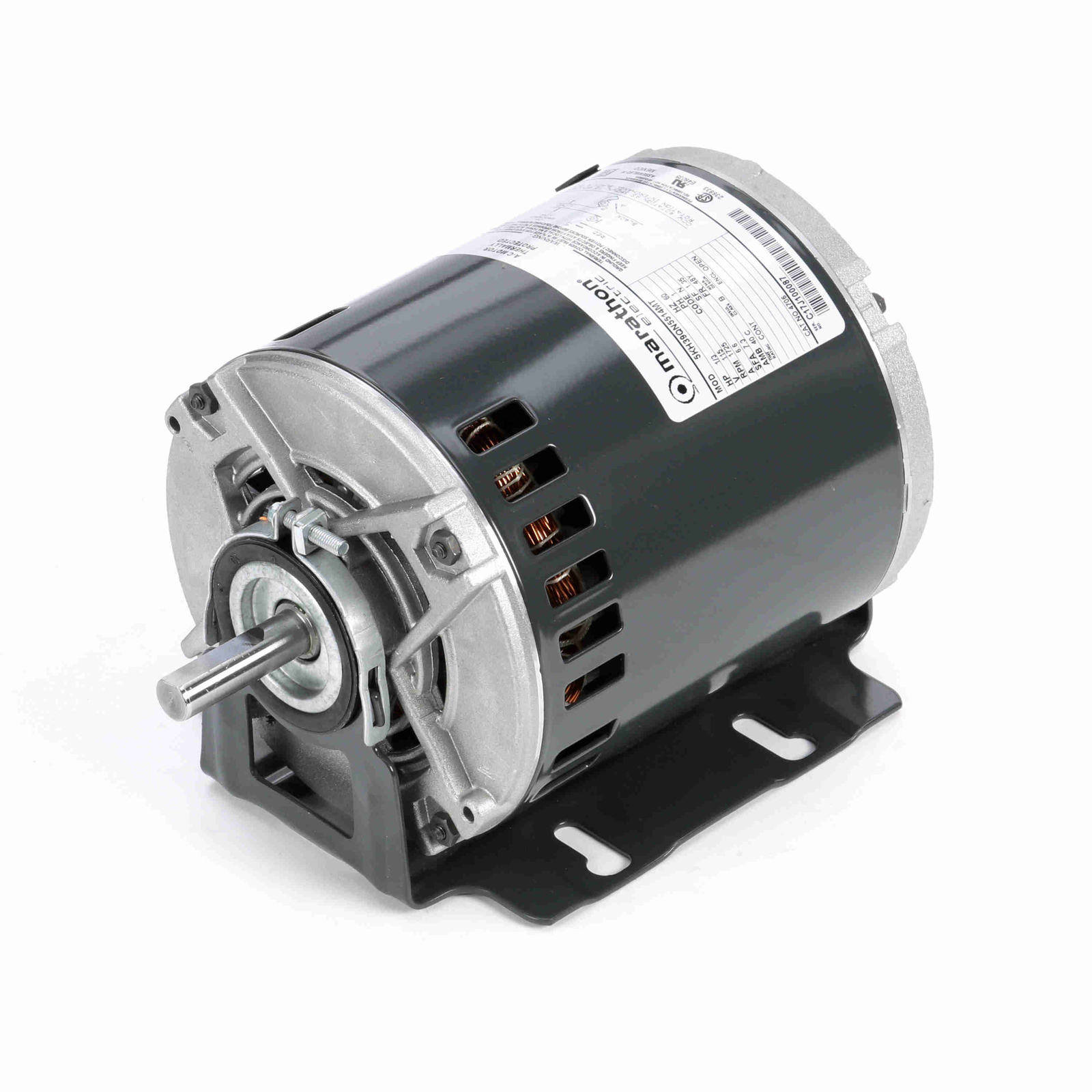 Marathon M4706 Belt Drive Blower Motor Single Split Phase Resilient ...