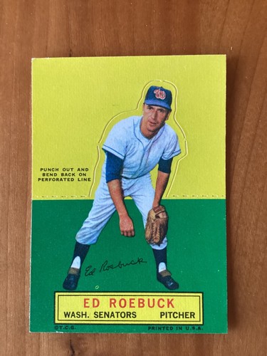 1964 Topps Stand Up Ed Roebuck Single Print | eBay