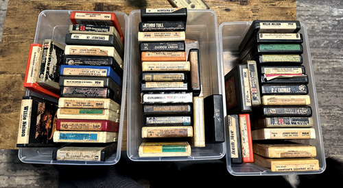 49 vintage eight track tapes (2 unknown, 1 self recorded) | eBay