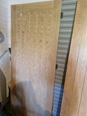 Wicks Geneva Oak Internal Door X 2 | eBay UK