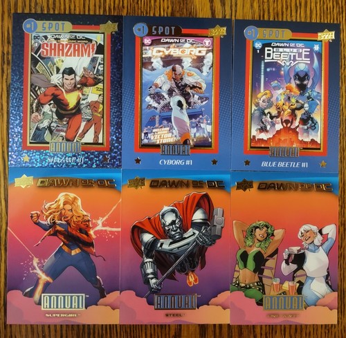 DC Annual 2023-24 - Upper Deck - 65 Card Lot - Serialized, Variants ...