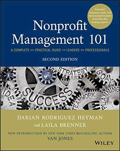 Nonprofit Management 101: A - Paperback, by Heyman Darian Rodriguez ...