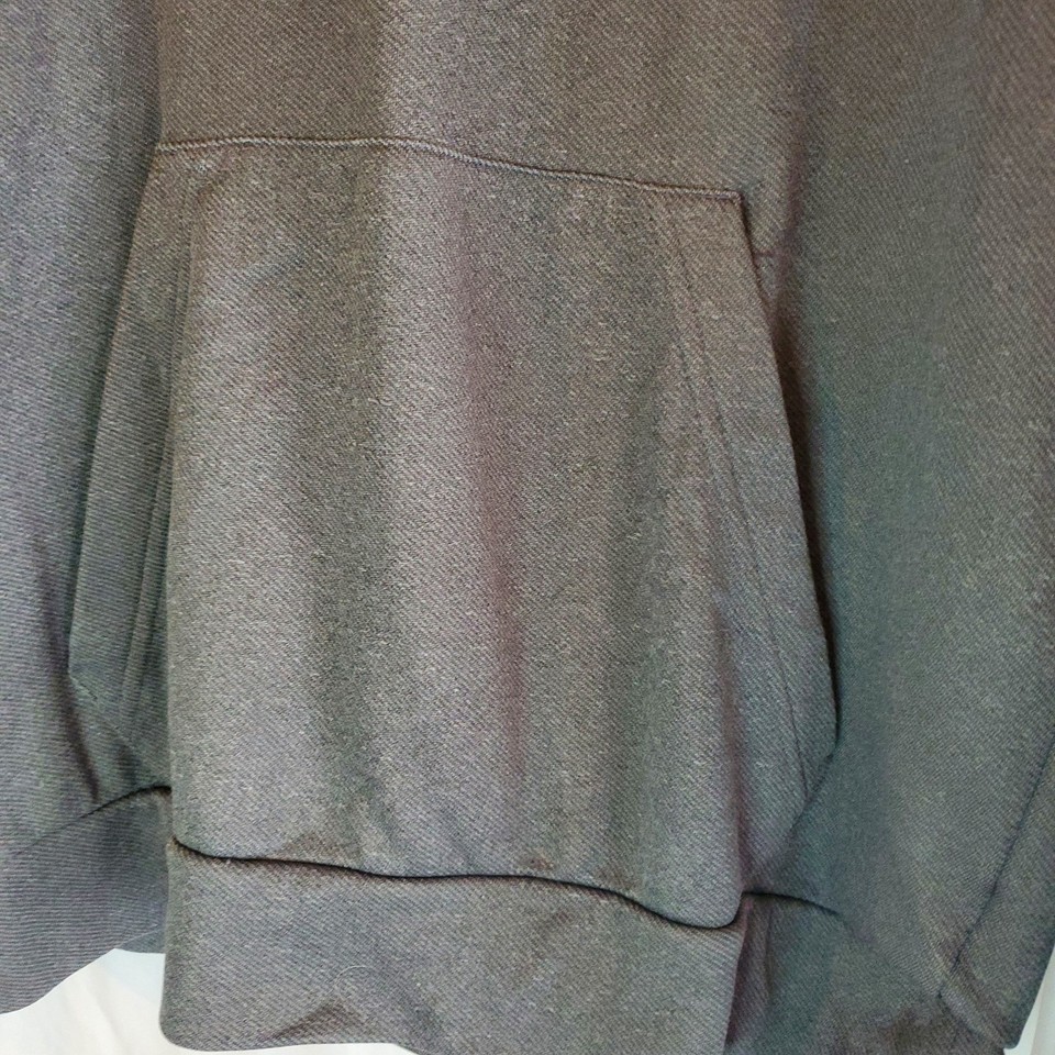 ADIDAS Mens Graphic Hoodie Hooded Sweatshirt Medium Grey Cotton ...