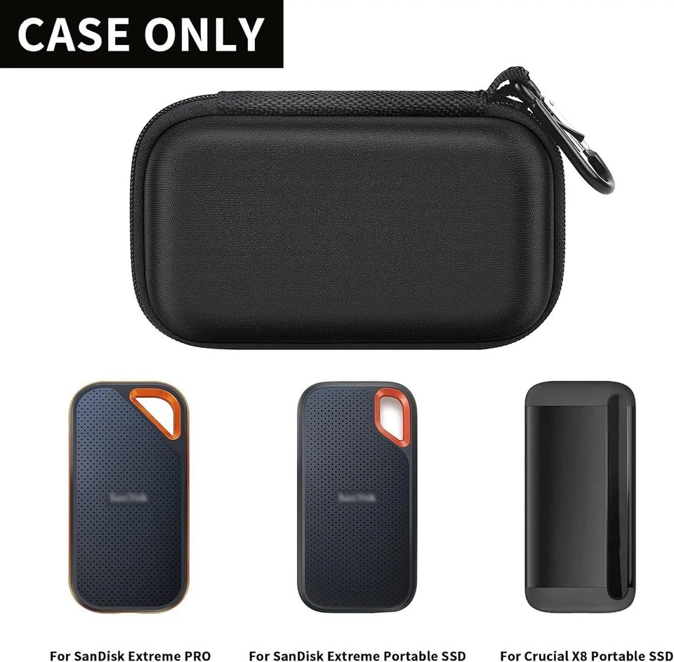 Hard Case for SanDisk Extreme PRO SSD 500GB-4TB Travel Protective ...