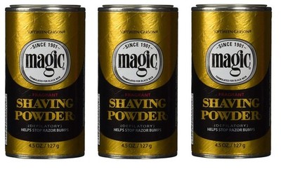 BL Magic Shaving Powder Gold 4.5oz Fragrant X 3 Packs | eBay
