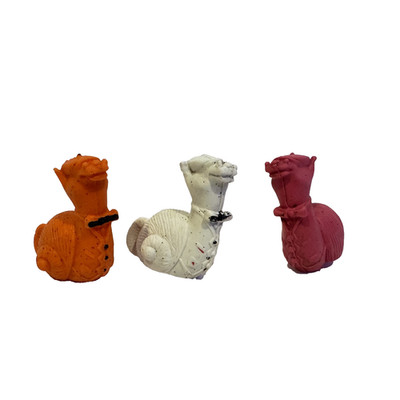 Vintage 1960s Diener Itty Bittys Rubber Erasers Snail with Hat Lot of 3 ...